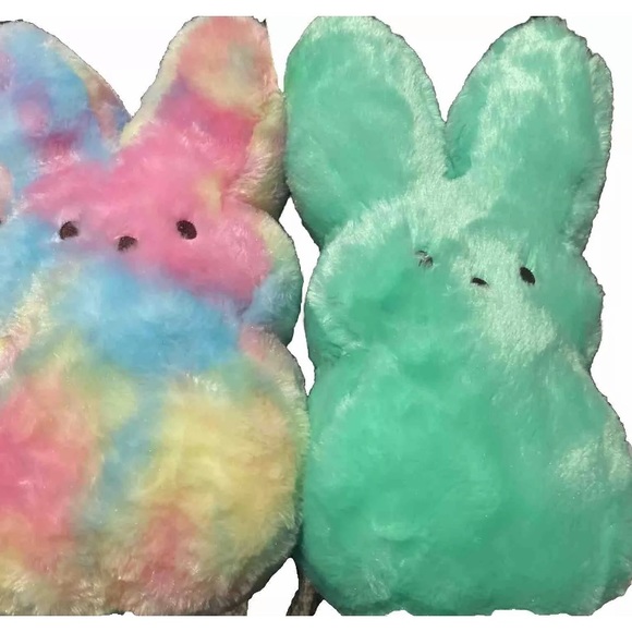 Peeps | Toys | Nwt 5 Peep Bunny Plush Pastel And Colorful 2 Peep Plush ...